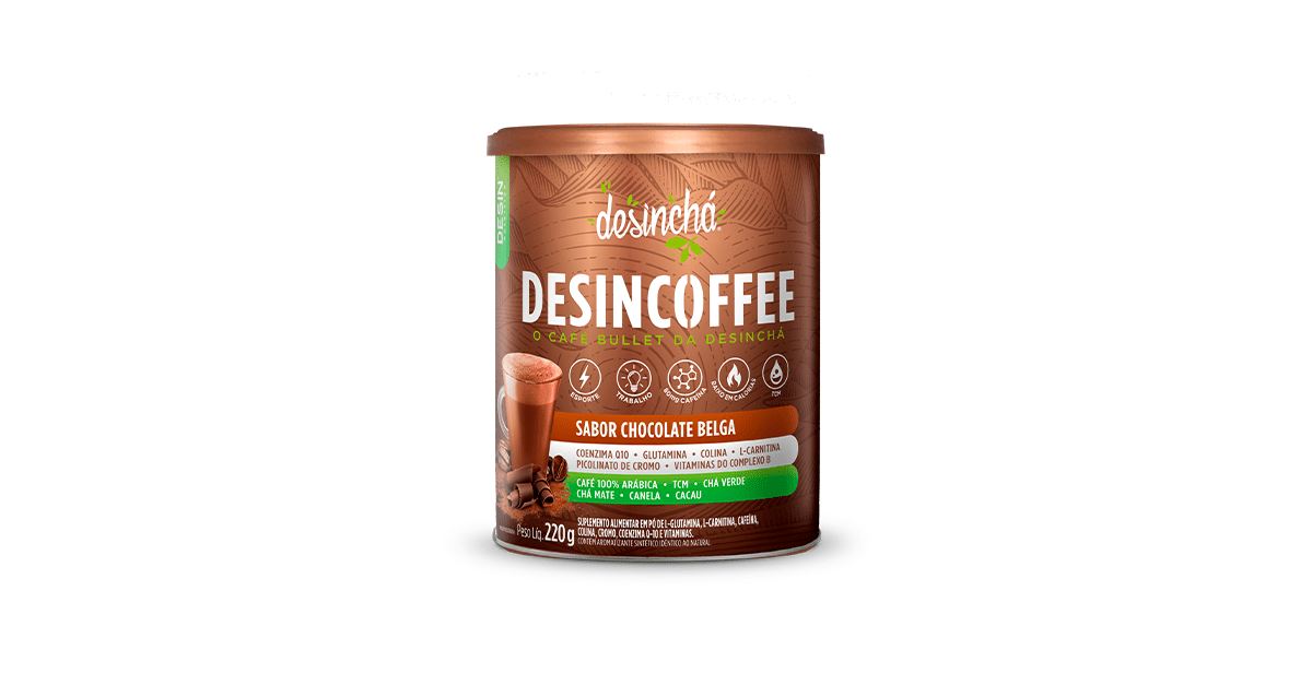 SuperCafé Funcional sabor Chocolate Belga | Desinchá