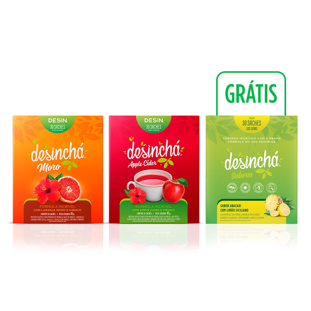 Compre 2, Leve 3: Rotina Refrescante | Desinchá