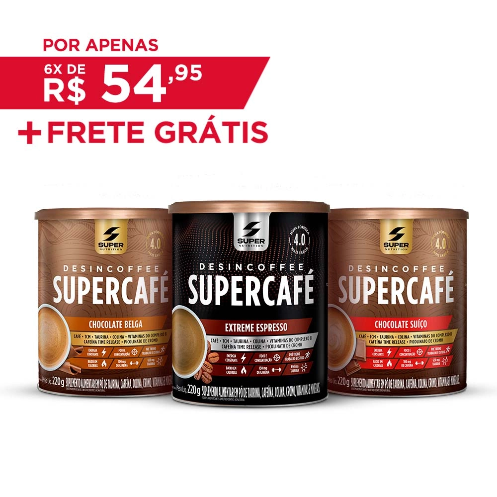Supercafés Desincoffee Sabores • Kit com 03 unidades | Desinchá